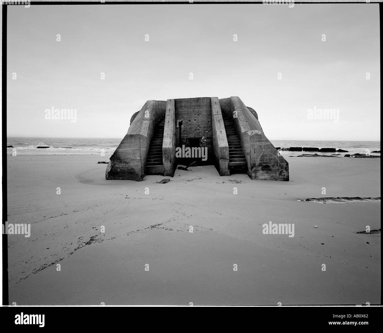 The Atlantic Wall built during WW2 along the Dutch,Belgian and French ...