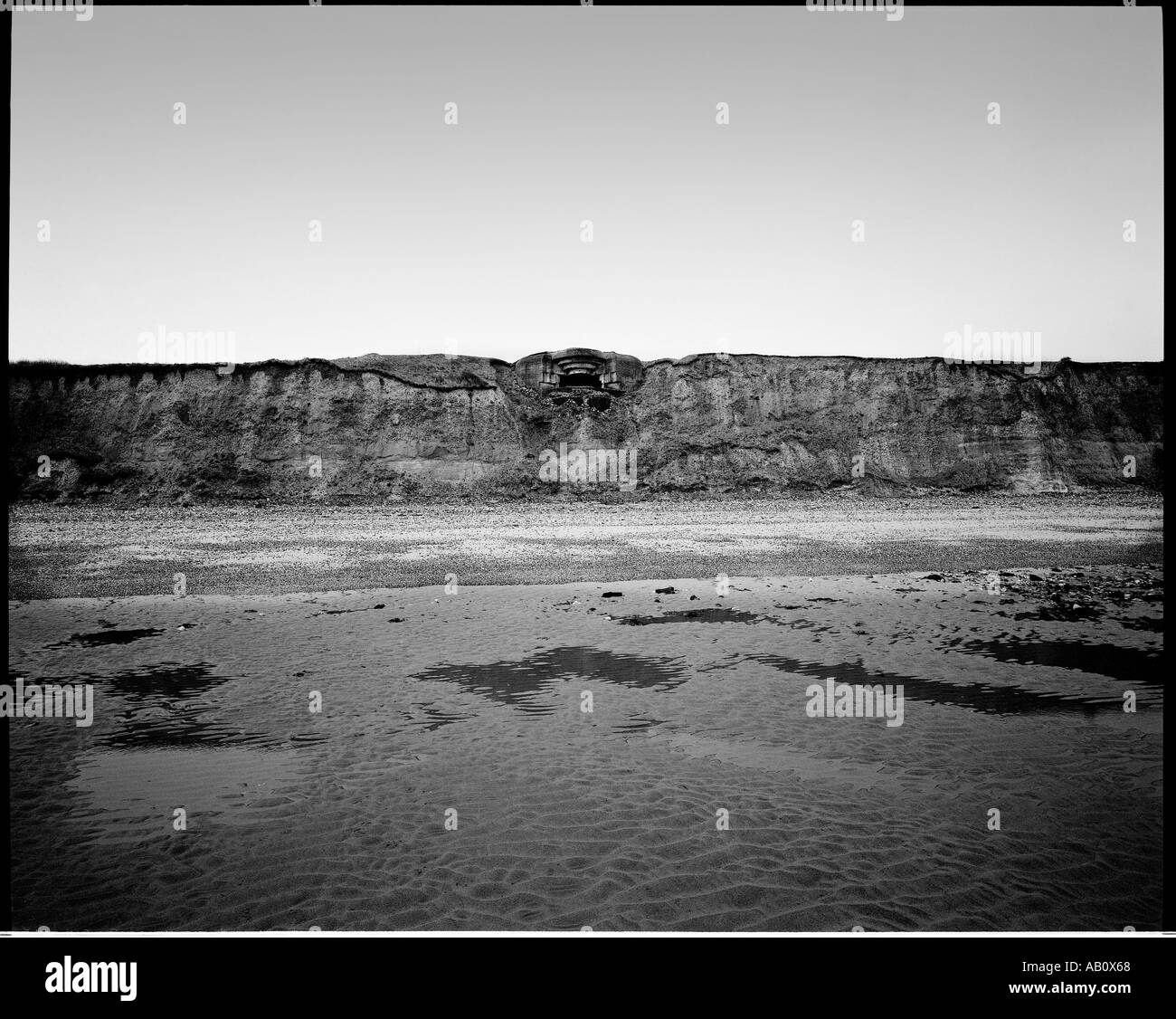 The Atlantic Wall built during WW2 along the Dutch,Belgian and French ...