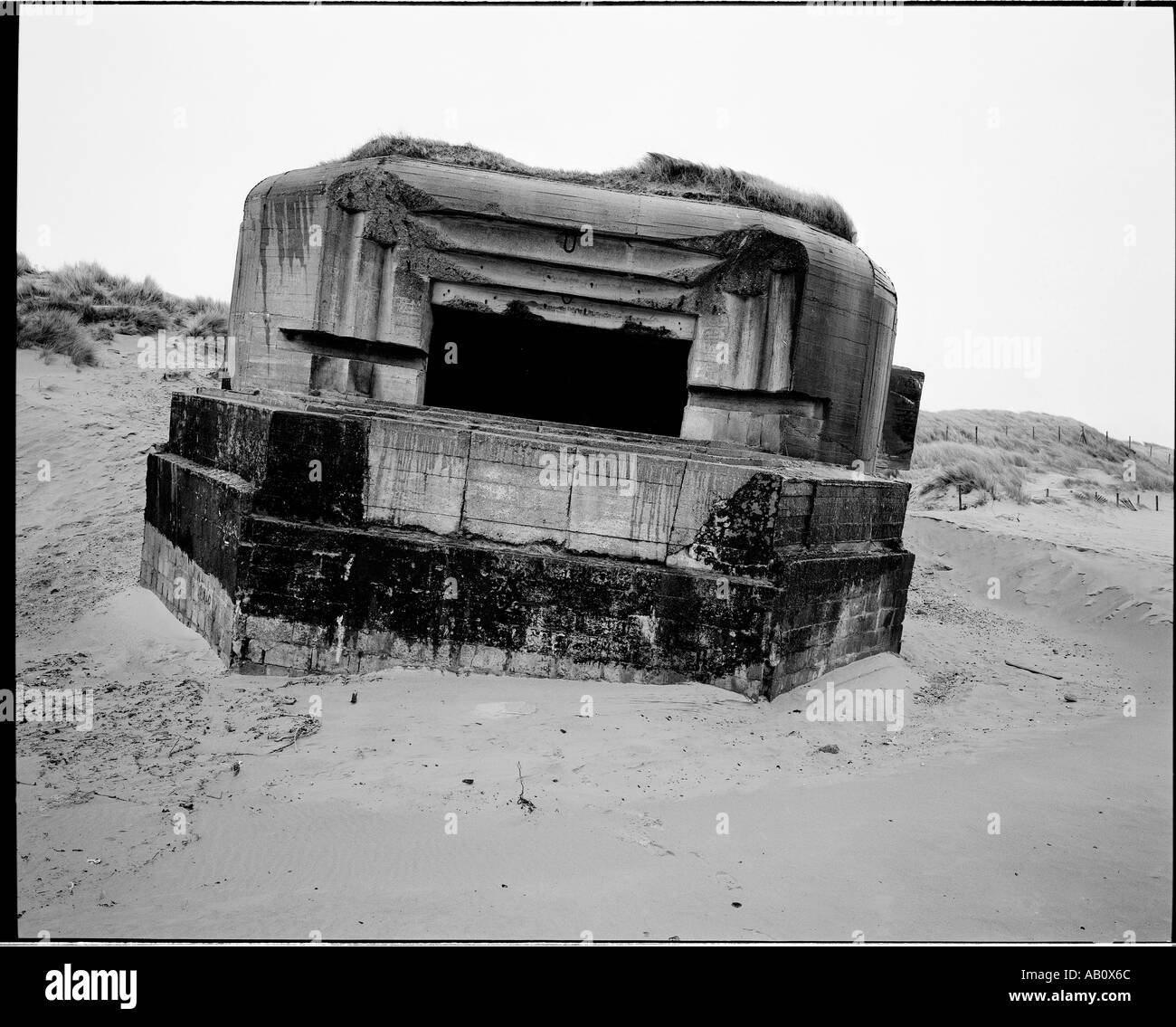 Atlantic Wall built by Germany against Allied attack during WW2 Bunker ...