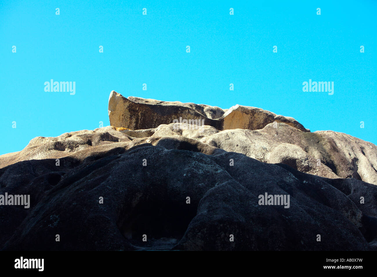 Rock formation The Baths National Park Virgin Gorda British Virgin ...