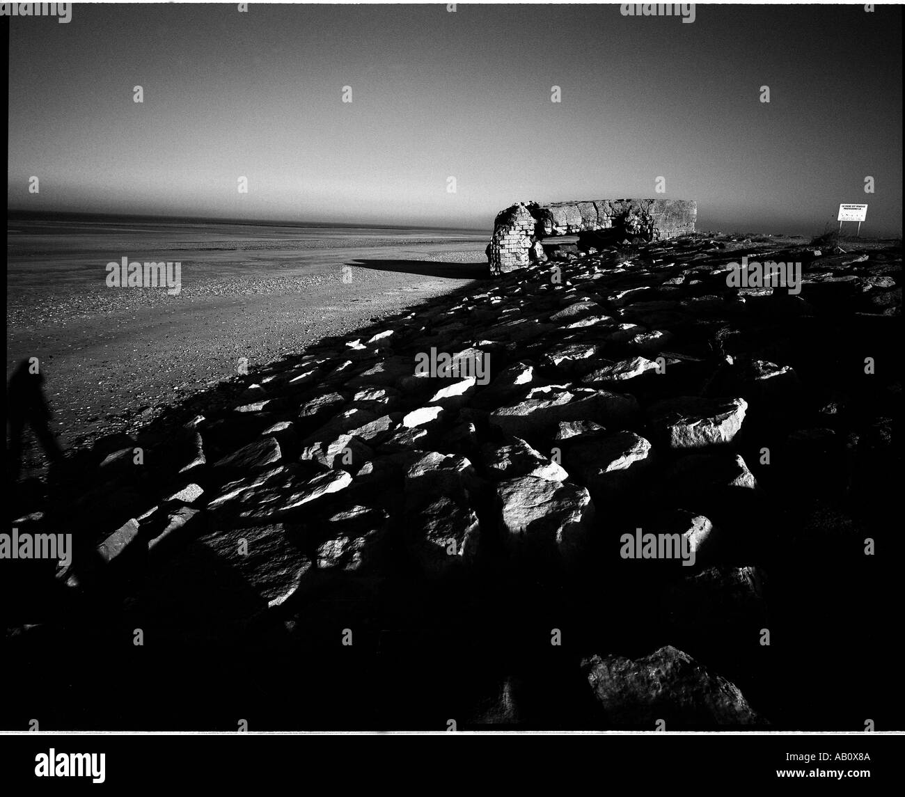 Atlantic Wall built by Germany against Allied attack during WW2 Bunker ...