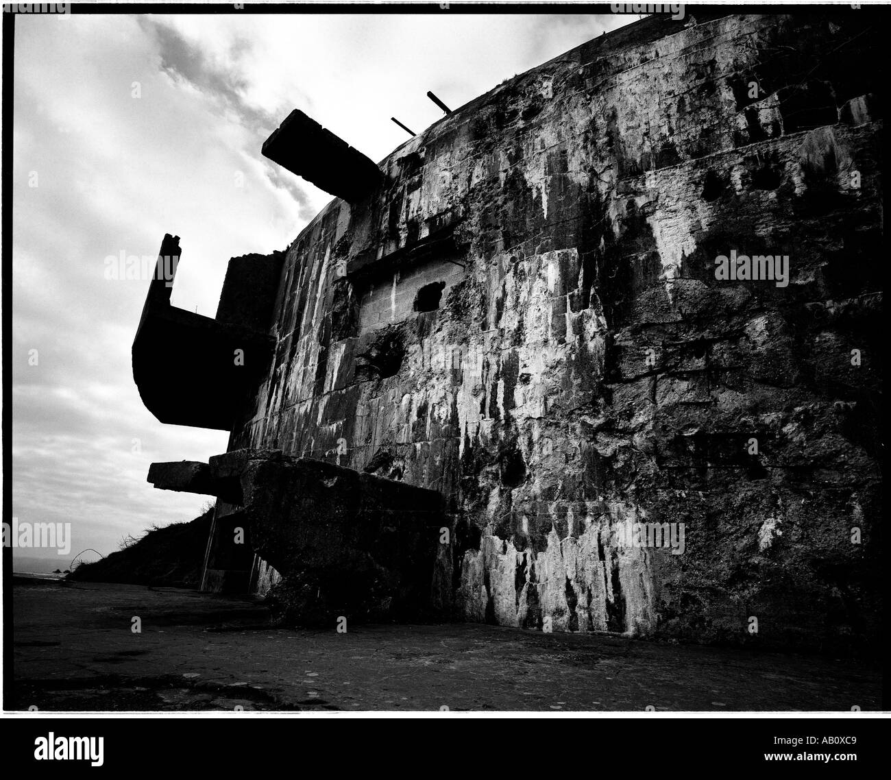 Atlantic Wall built by Germany against Allied attack during WW2 along ...