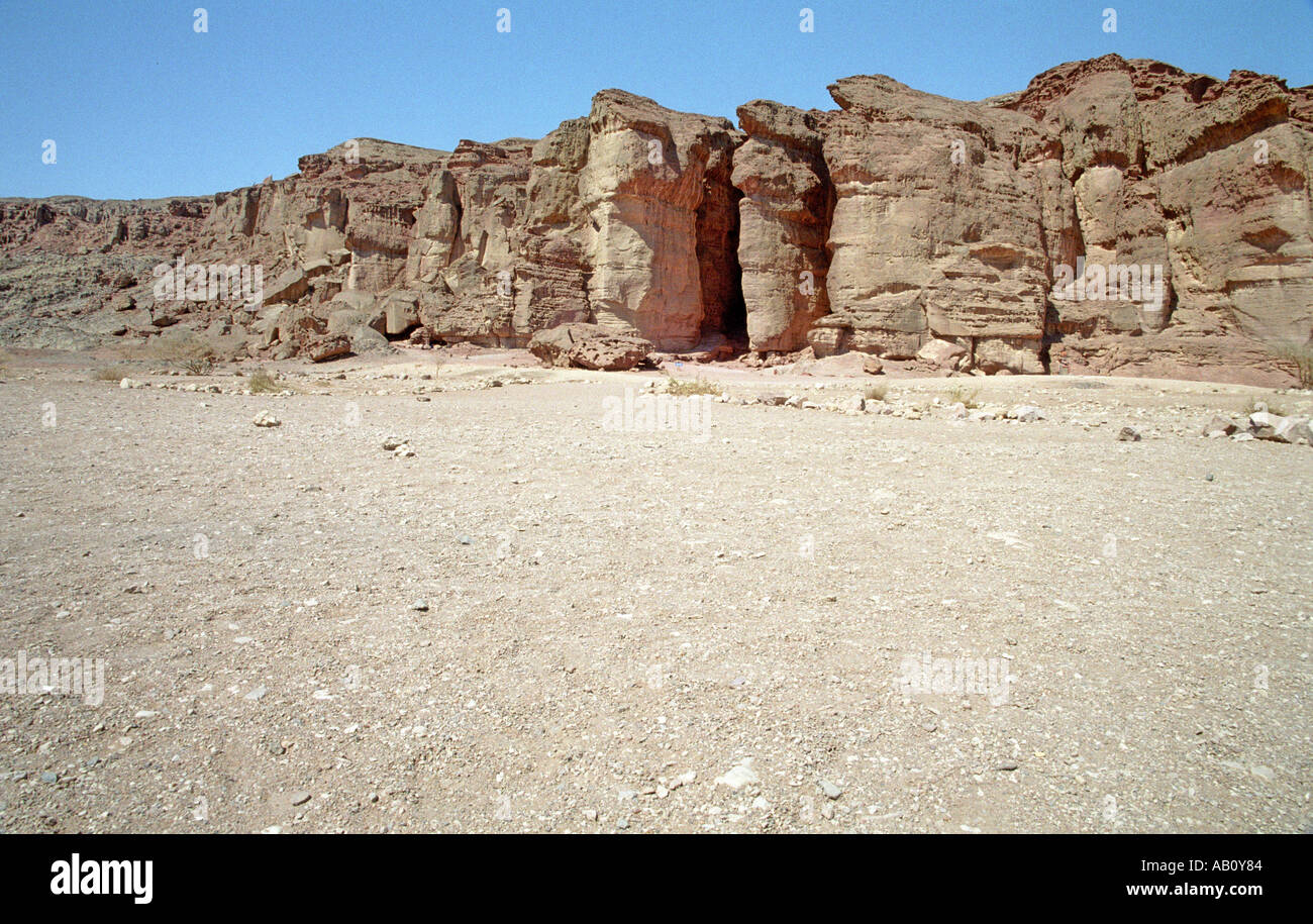 King solomons pillars timna park hi-res stock photography and images ...