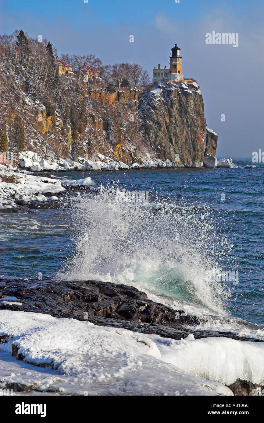 Split Rock Lighthouse Stock Photo - Alamy