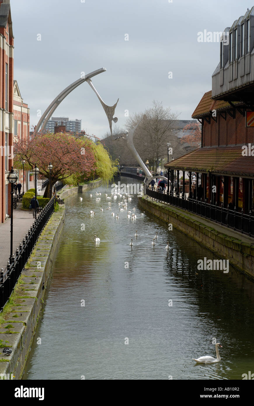 River witham empowerment sculpture in hi-res stock photography and ...
