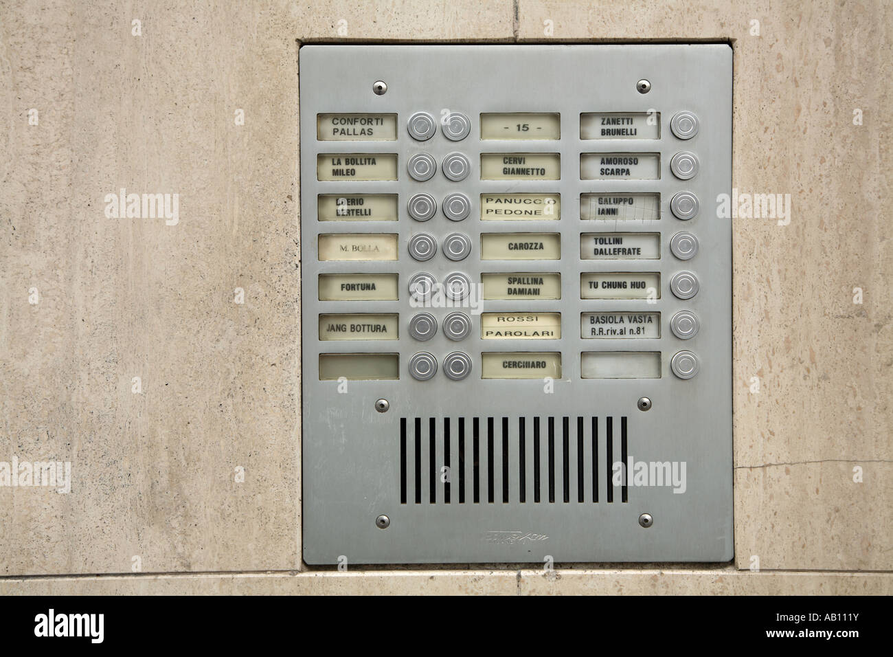 Door buzzer hi-res stock photography and images - Alamy