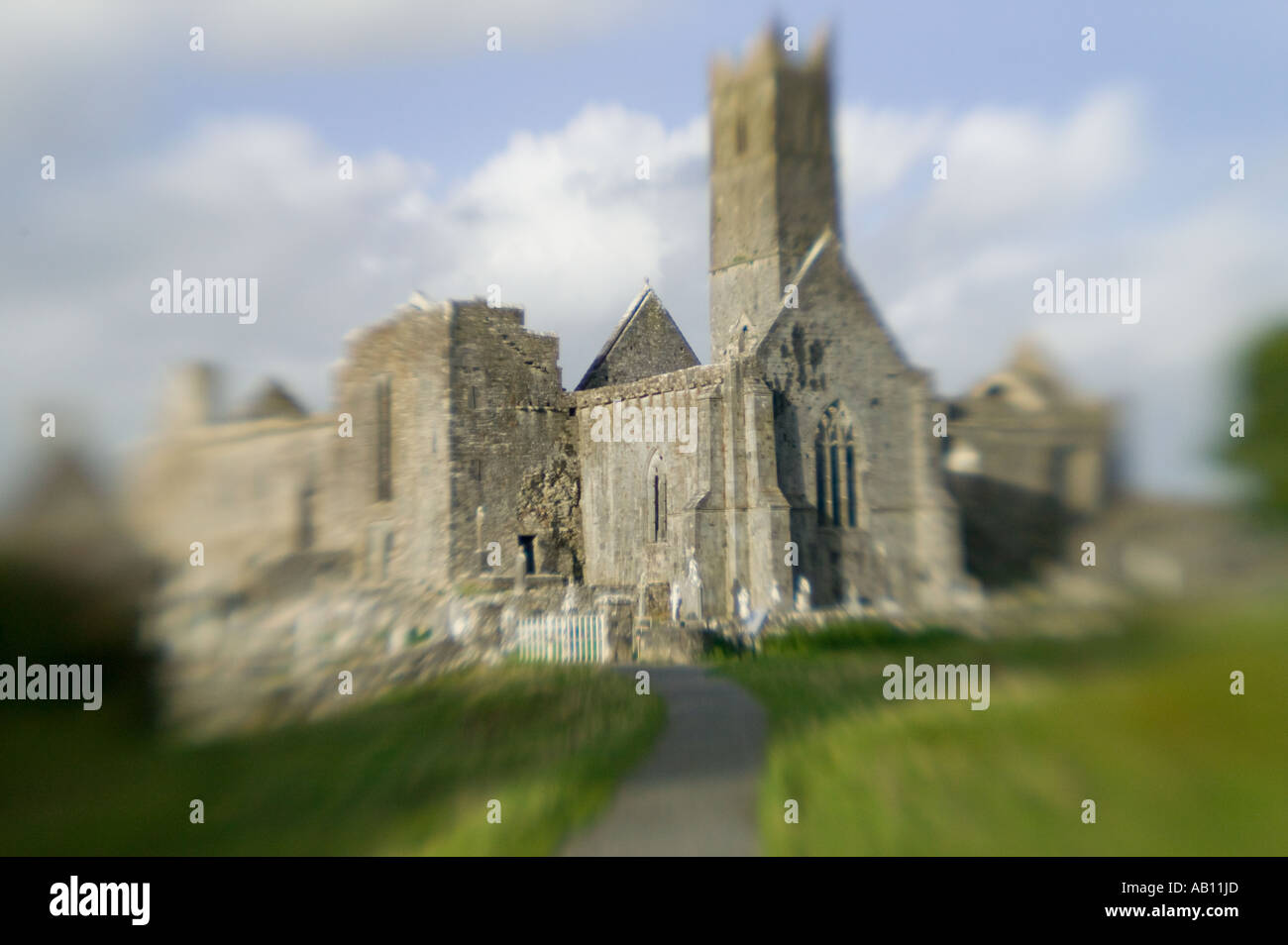 Quin Abbey Quin County Clare Ireland Stock Photo - Alamy
