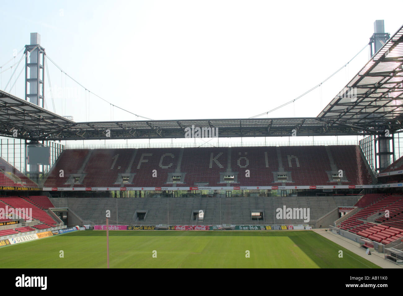 Cologne Football Stadium Rhein Energie Stadion Muengersdorf North Rhine ...