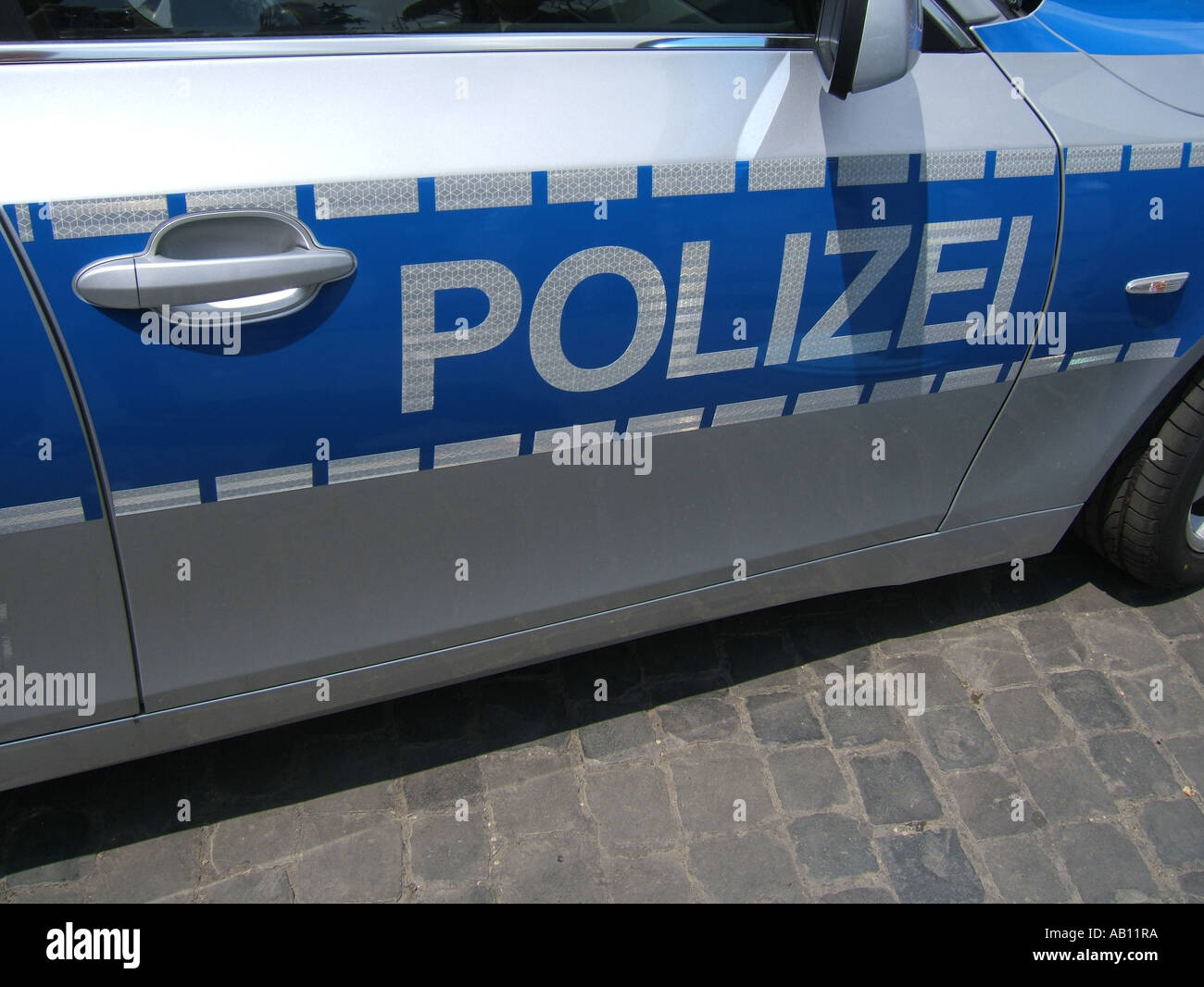 german police car Stock Photo - Alamy