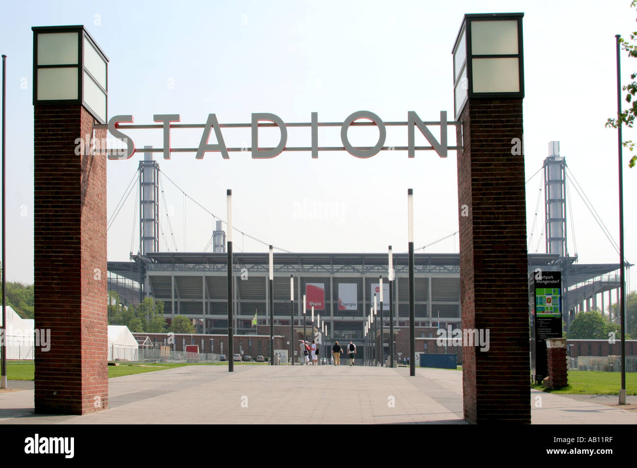 Cologne Football Stadium Rhein Energie Stadion Muengersdorf North Rhine ...