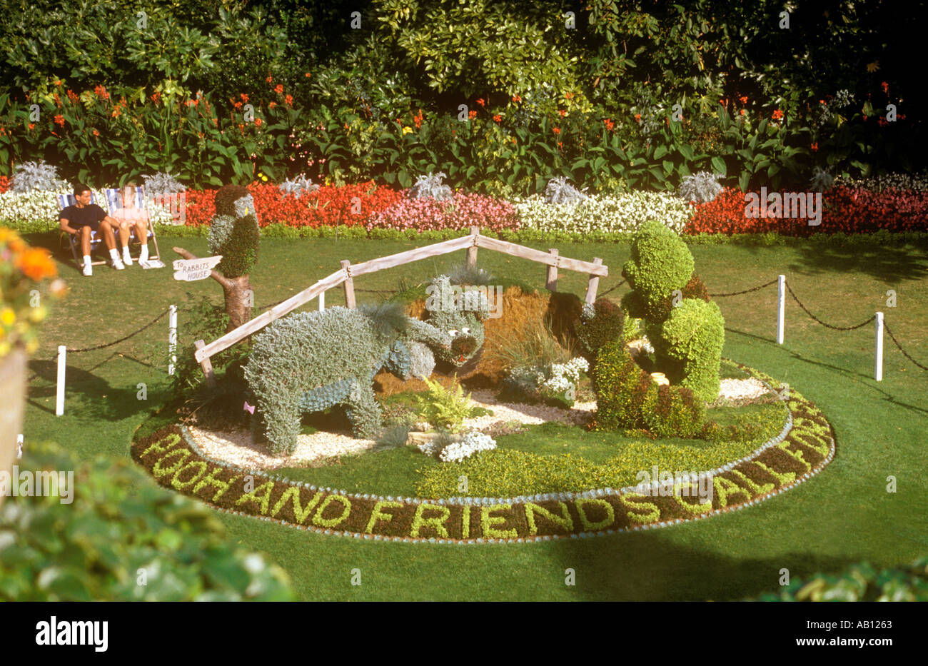Floral display at Parade Gardens Bath England UK Stock Photo - Alamy