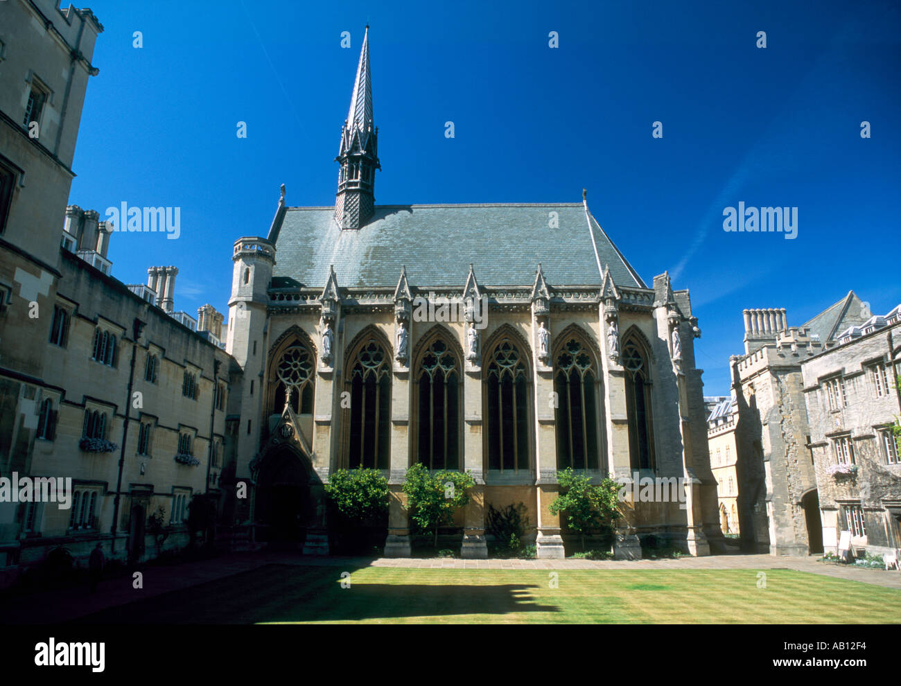 Exeter College Oxford 2 Stock Photo - Alamy