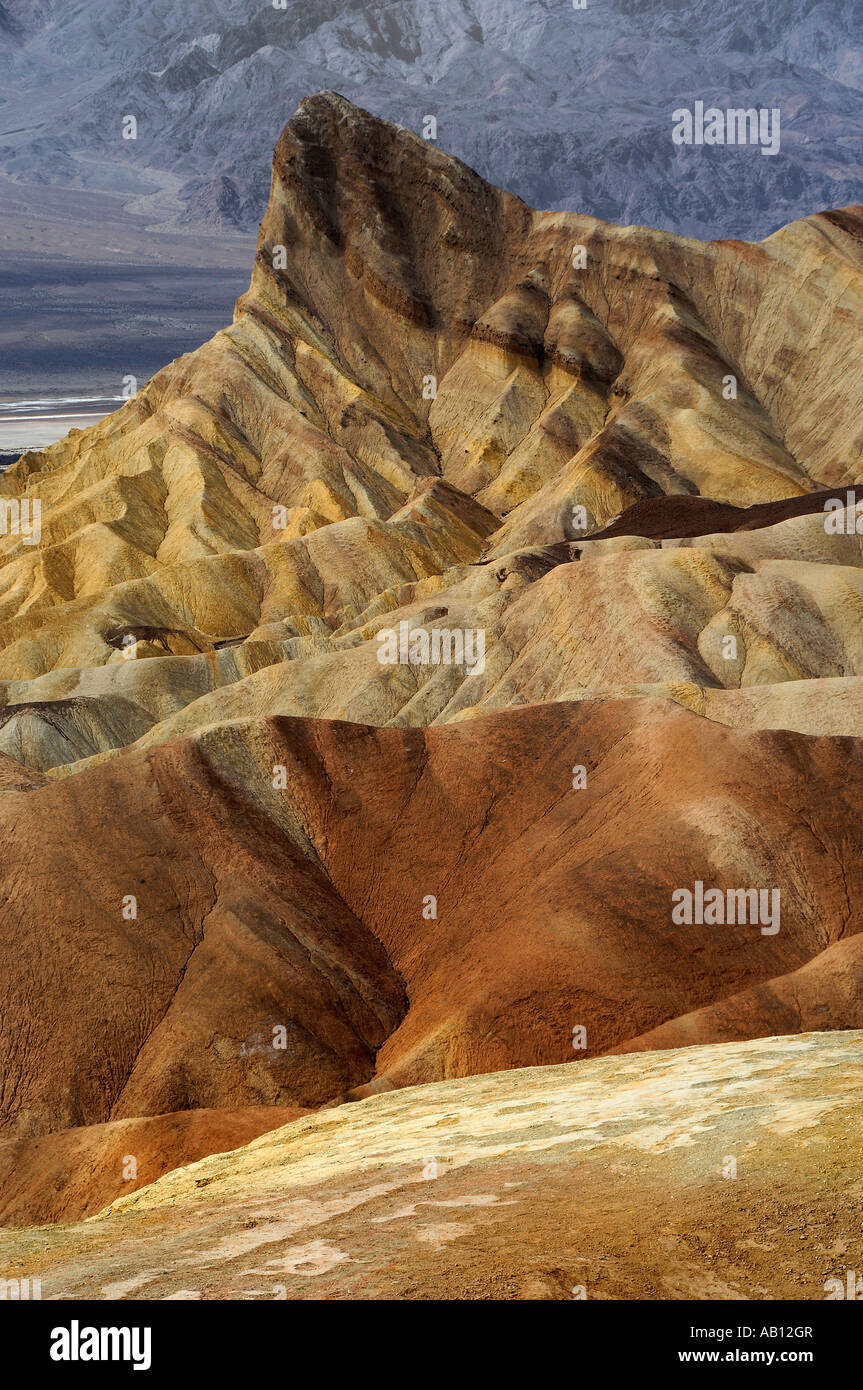 Manly Beacon at Zabriskie Point, Death Valley National Park in ...