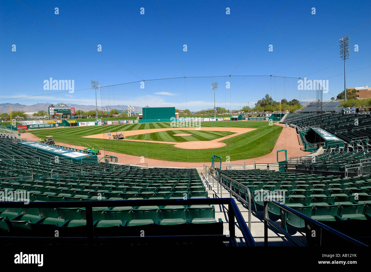 General view of The Electric Park, the Baseball Ground at Tucson ...