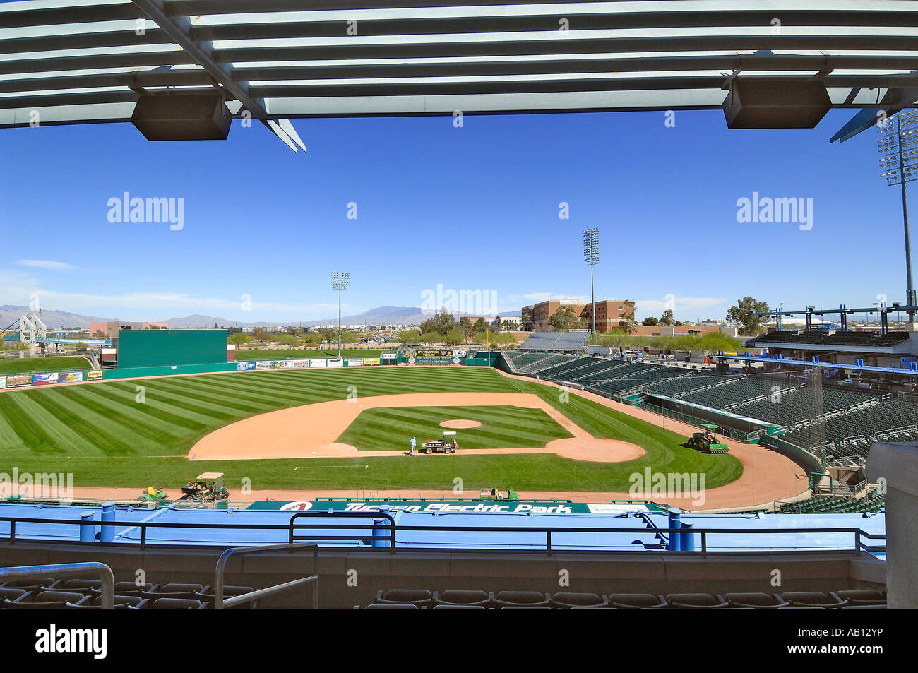 General view of The Electric Park, the Baseball Ground at Tucson ...