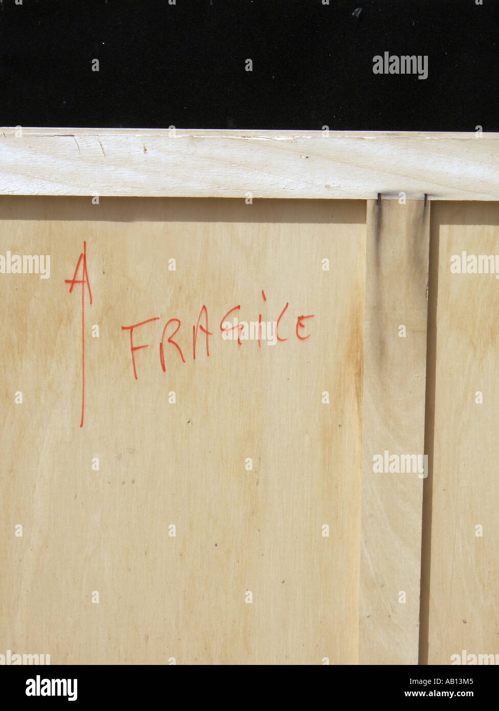 This way up hand written hi-res stock photography and images - Alamy