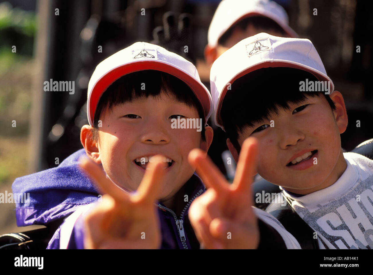 Japan boys play in hi-res stock photography and images - Alamy