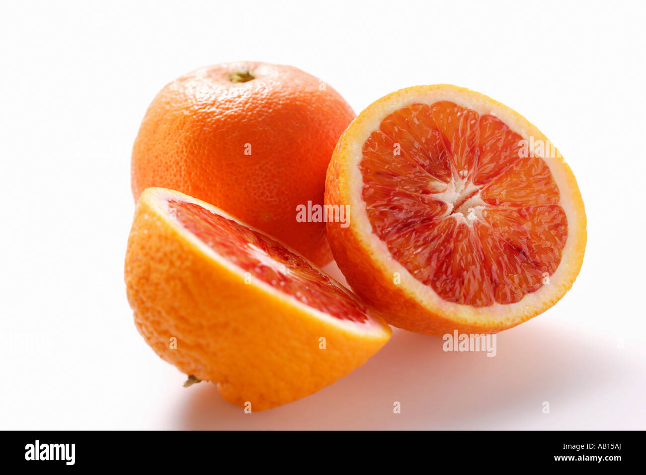 Whole and half blood oranges FoodCollection Stock Photo - Alamy