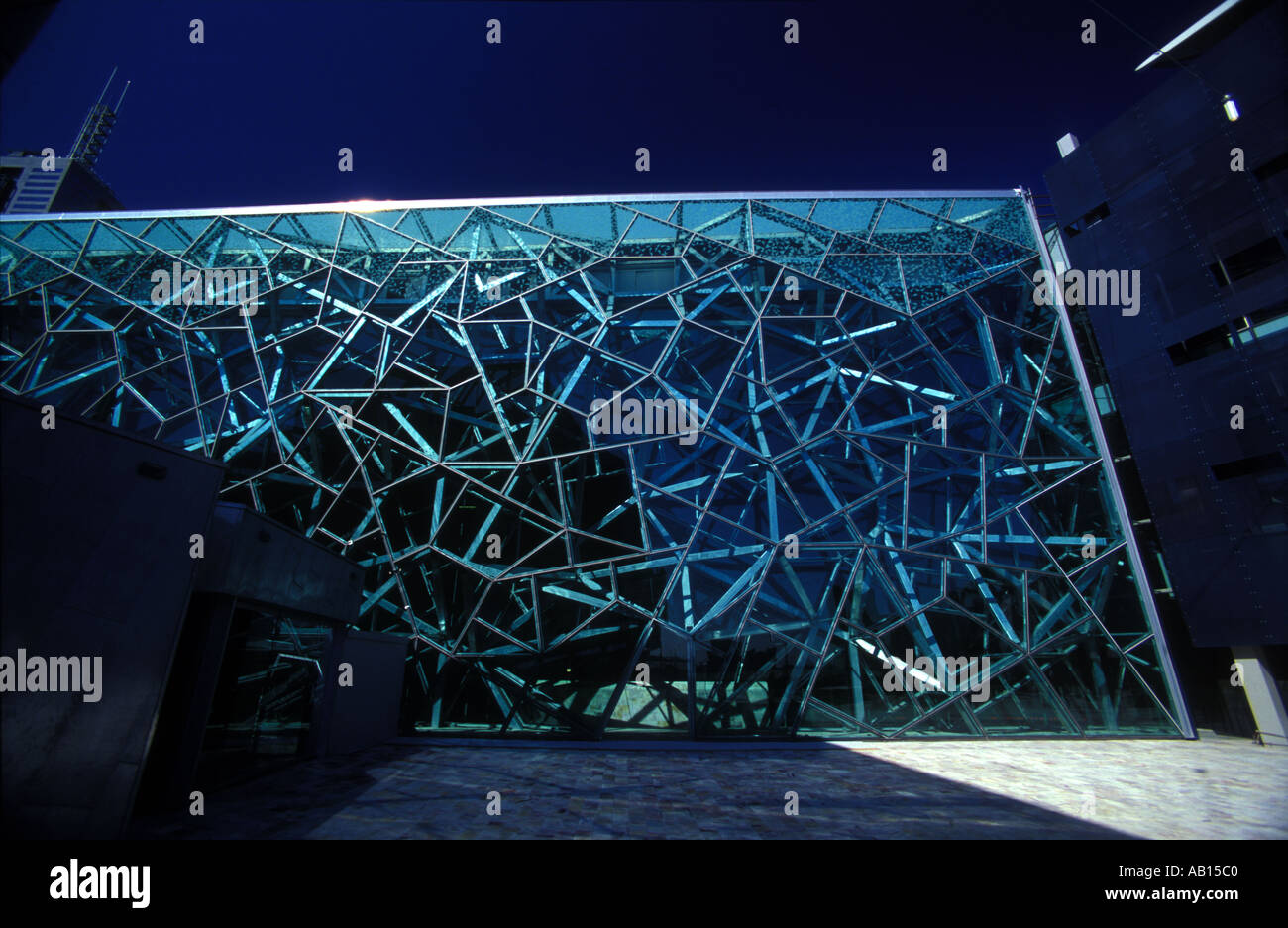 Federation Square Melbourne Stock Photo - Alamy