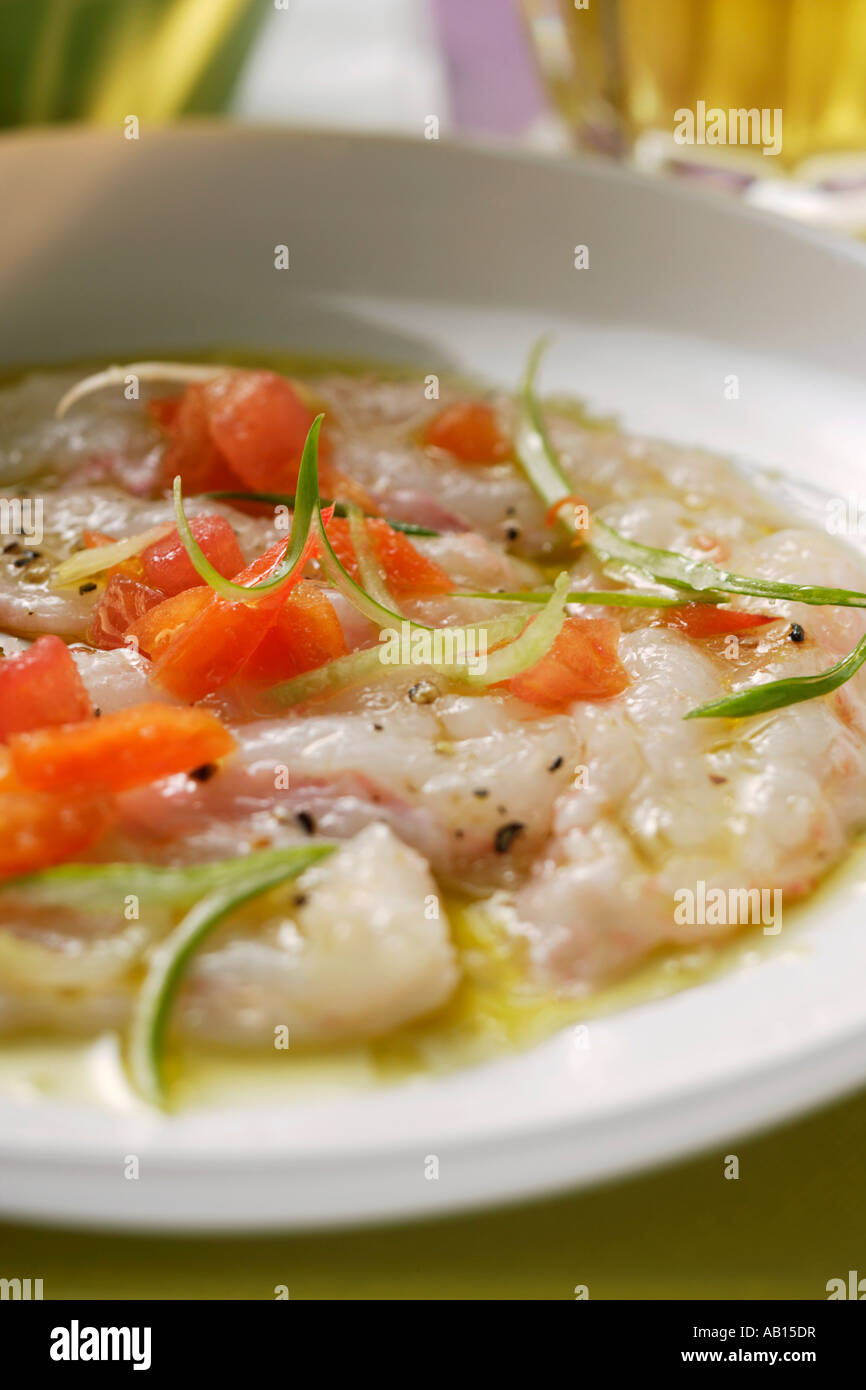Prawn carpaccio hi-res stock photography and images - Alamy
