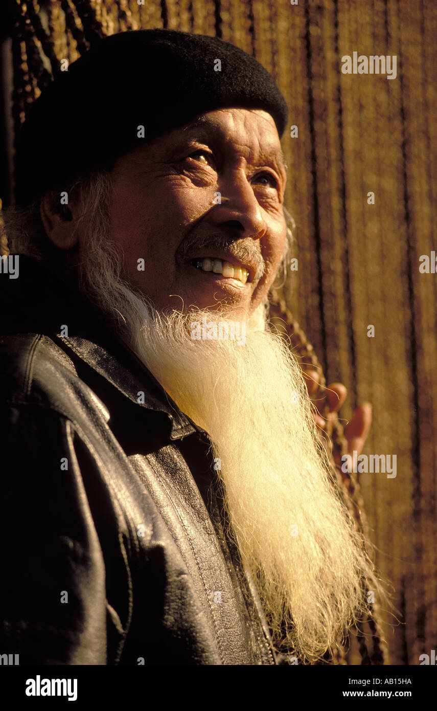 Man on the street in Kyoto Japan Stock Photo - Alamy