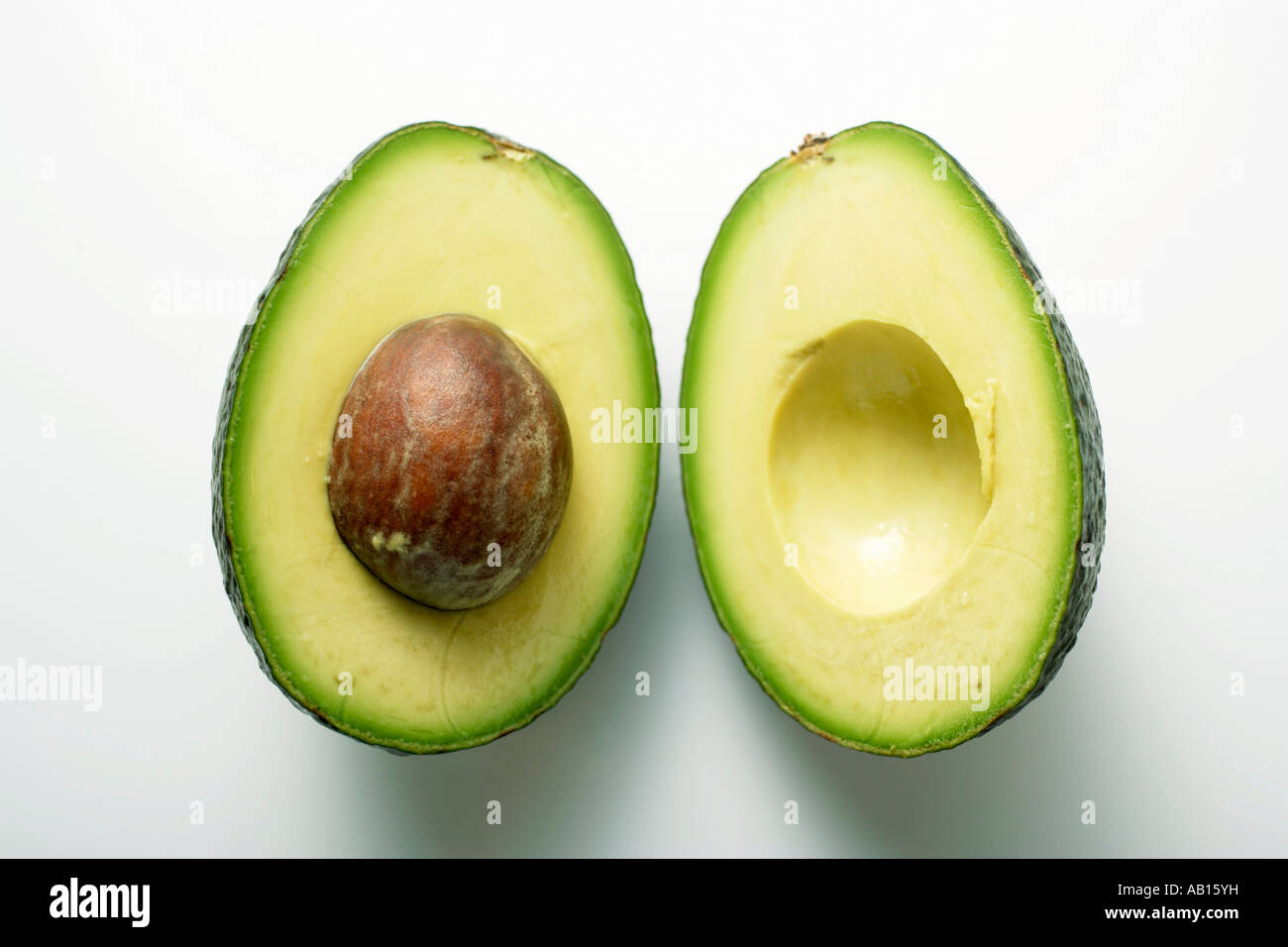Avocado halved FoodCollection Stock Photo - Alamy