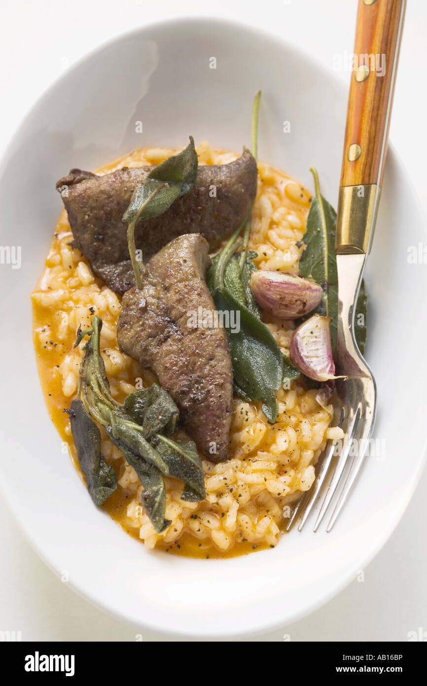 Risotto with liver hi-res stock photography and images - Alamy