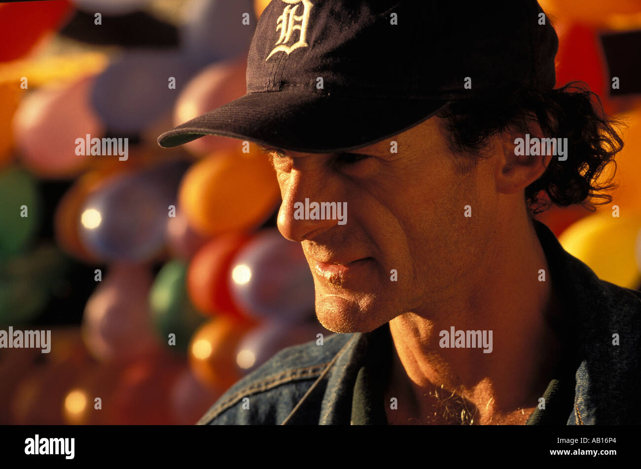 Carnival ride operator hi-res stock photography and images - Alamy