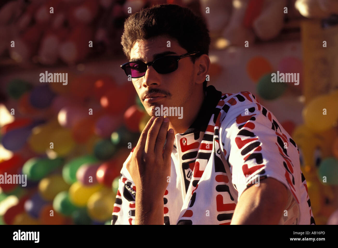Carnival operator at the Arizona State Fair Stock Photo - Alamy