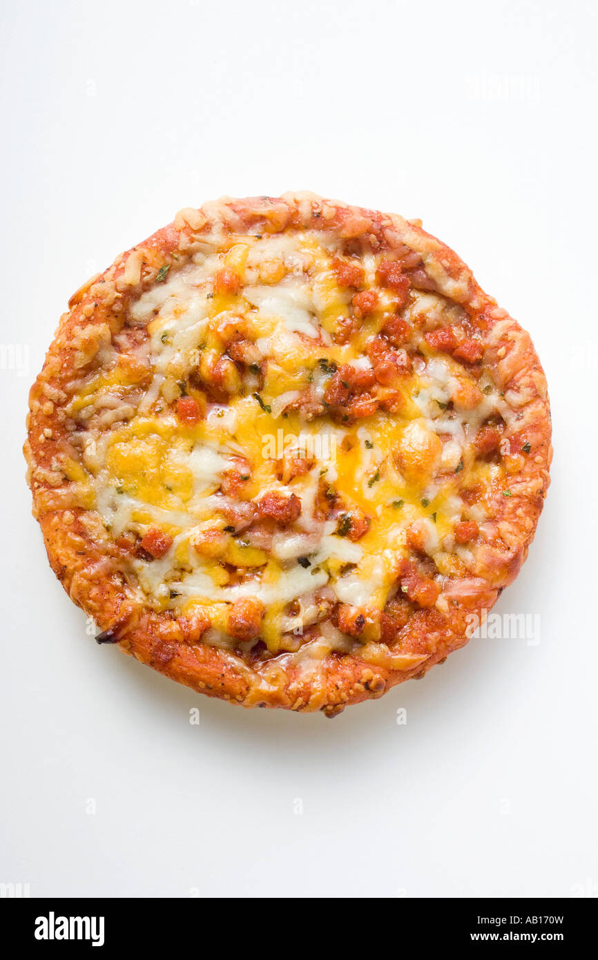 Mini pizza with mince and cheese FoodCollection Stock Photo - Alamy