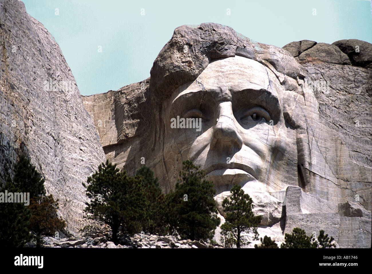 Mount Rushmore National Monument USA Abraham Lincoln Stock Photo - Alamy