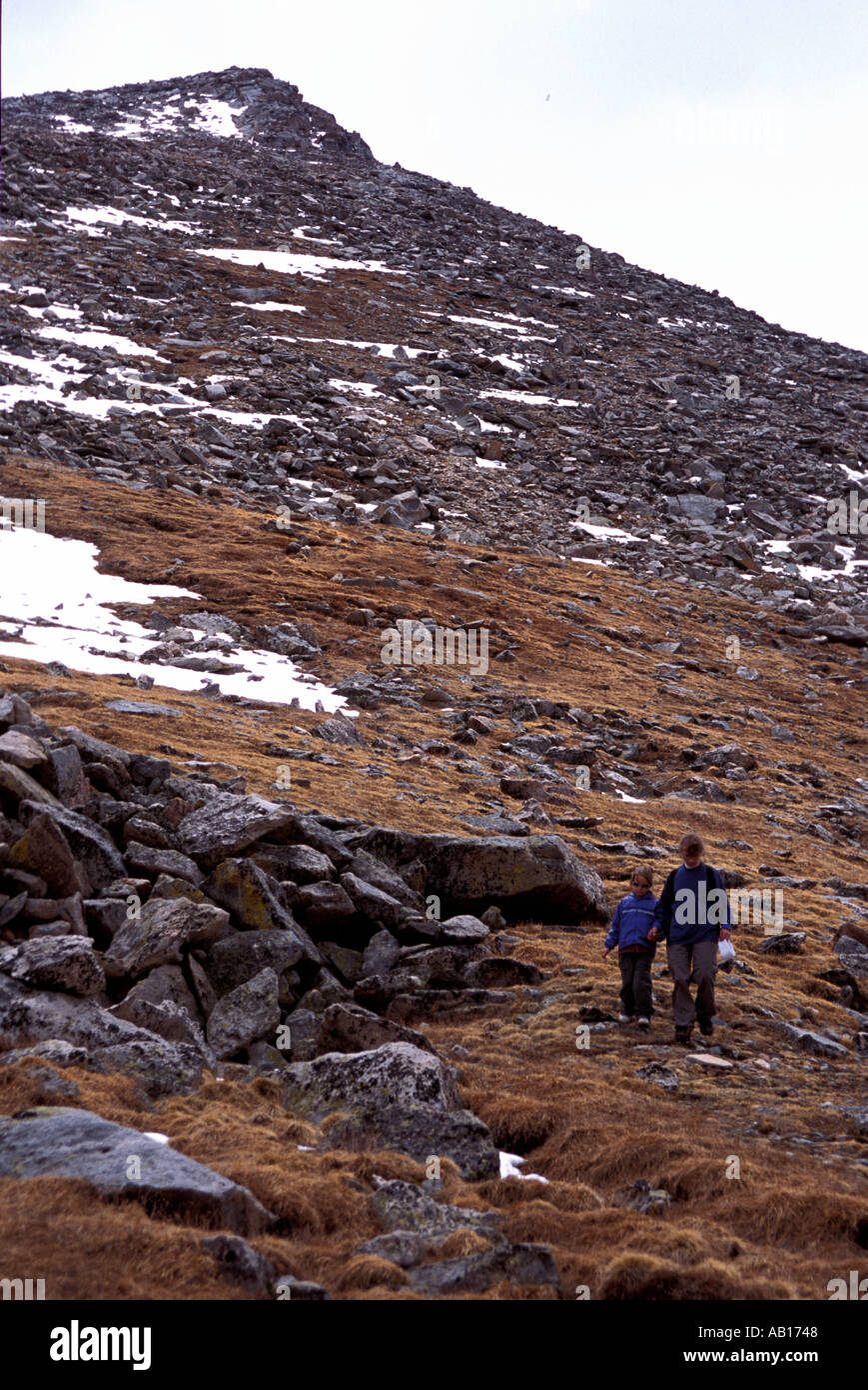 Hiking colorado alpine family hi-res stock photography and images - Alamy