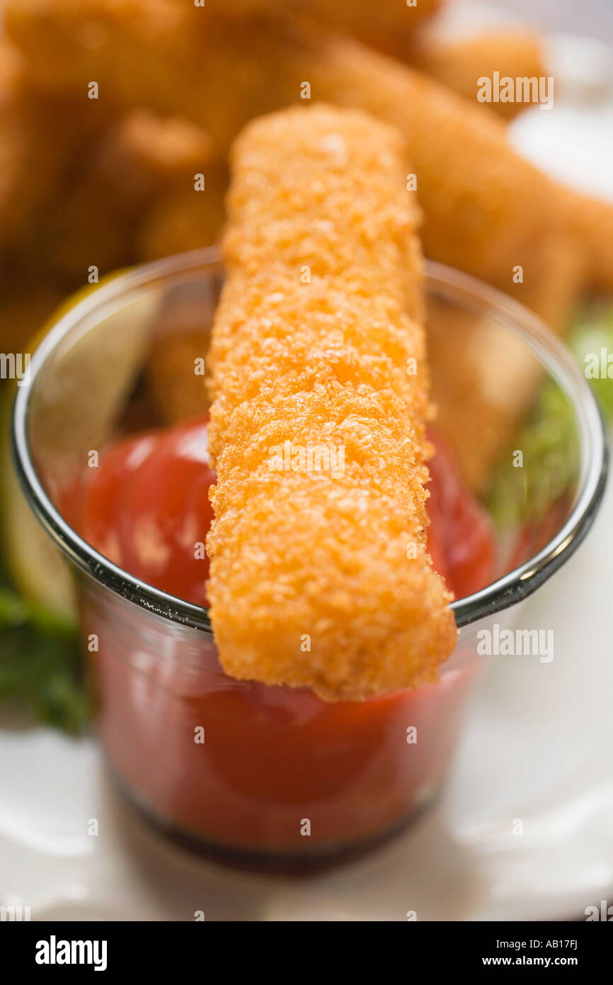 Fish finger ketchup hi-res stock photography and images - Alamy