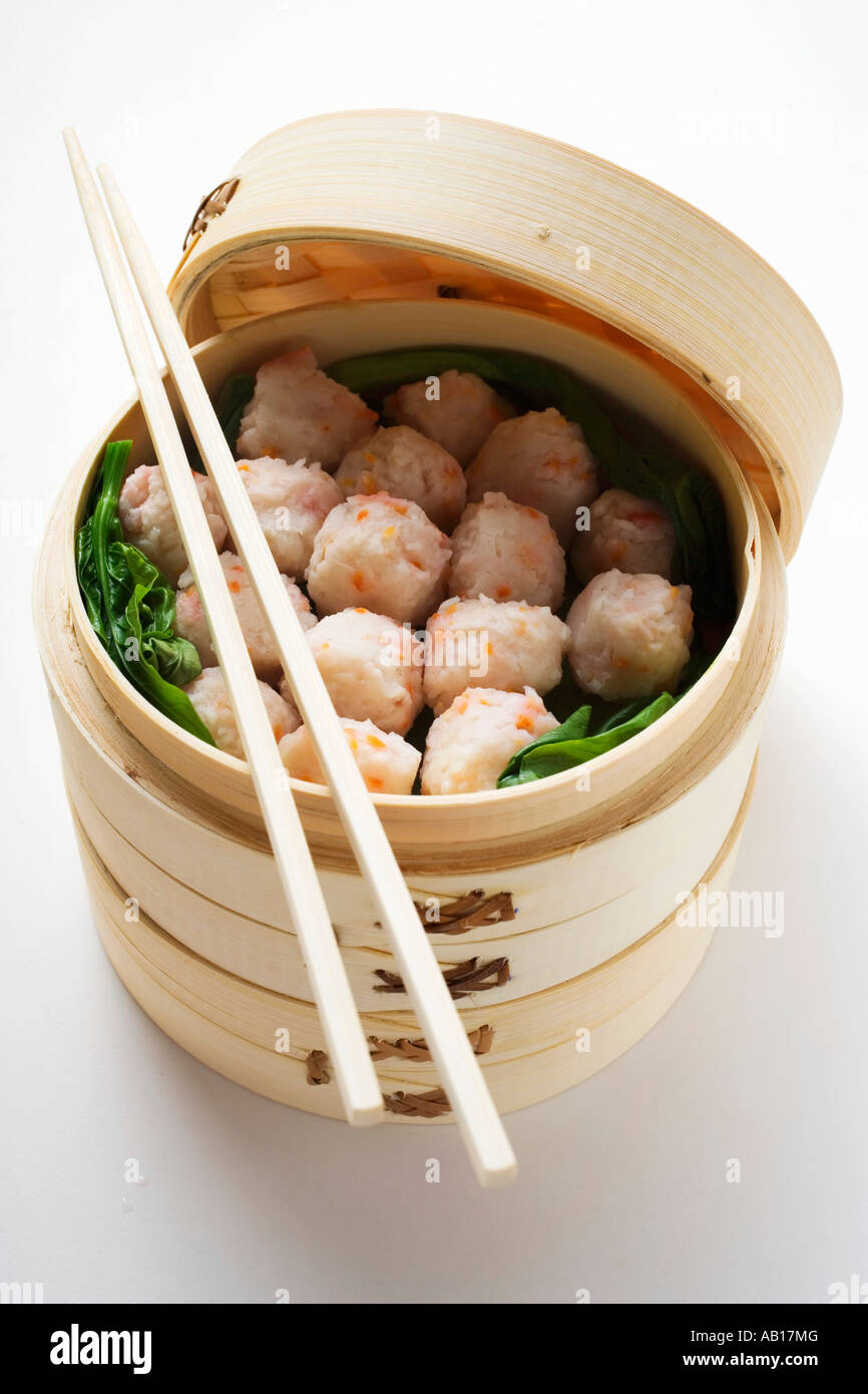 Steamed shrimp balls hi-res stock photography and images - Alamy
