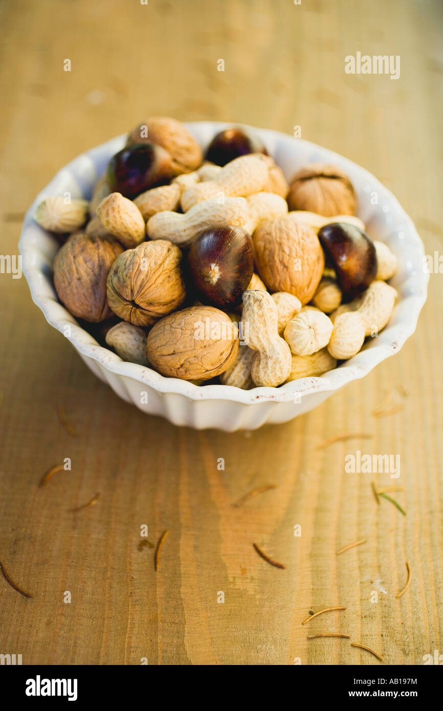 Chestnuts peanuts walnuts hi-res stock photography and images - Alamy