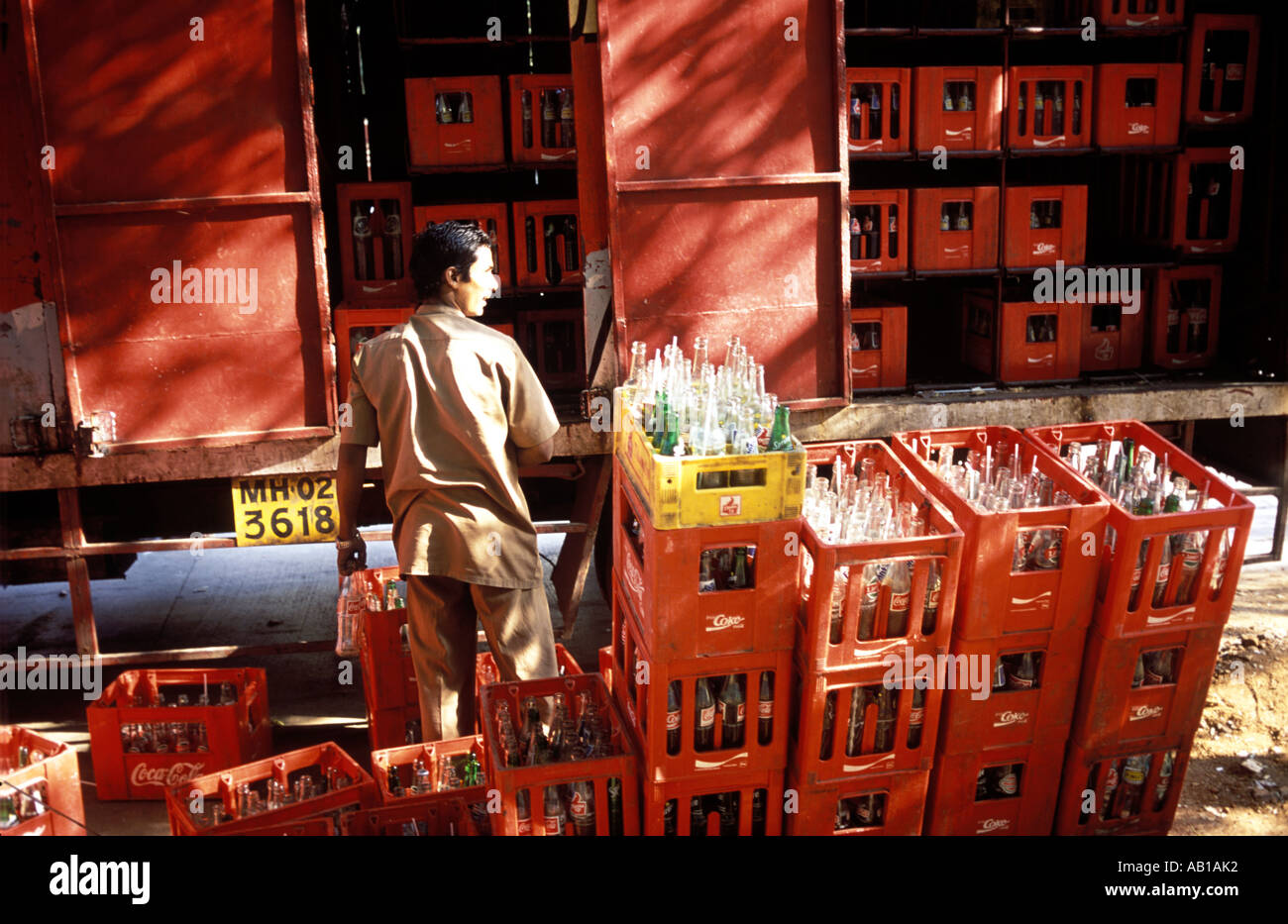 Coca cola truck india hi-res stock photography and images - Alamy