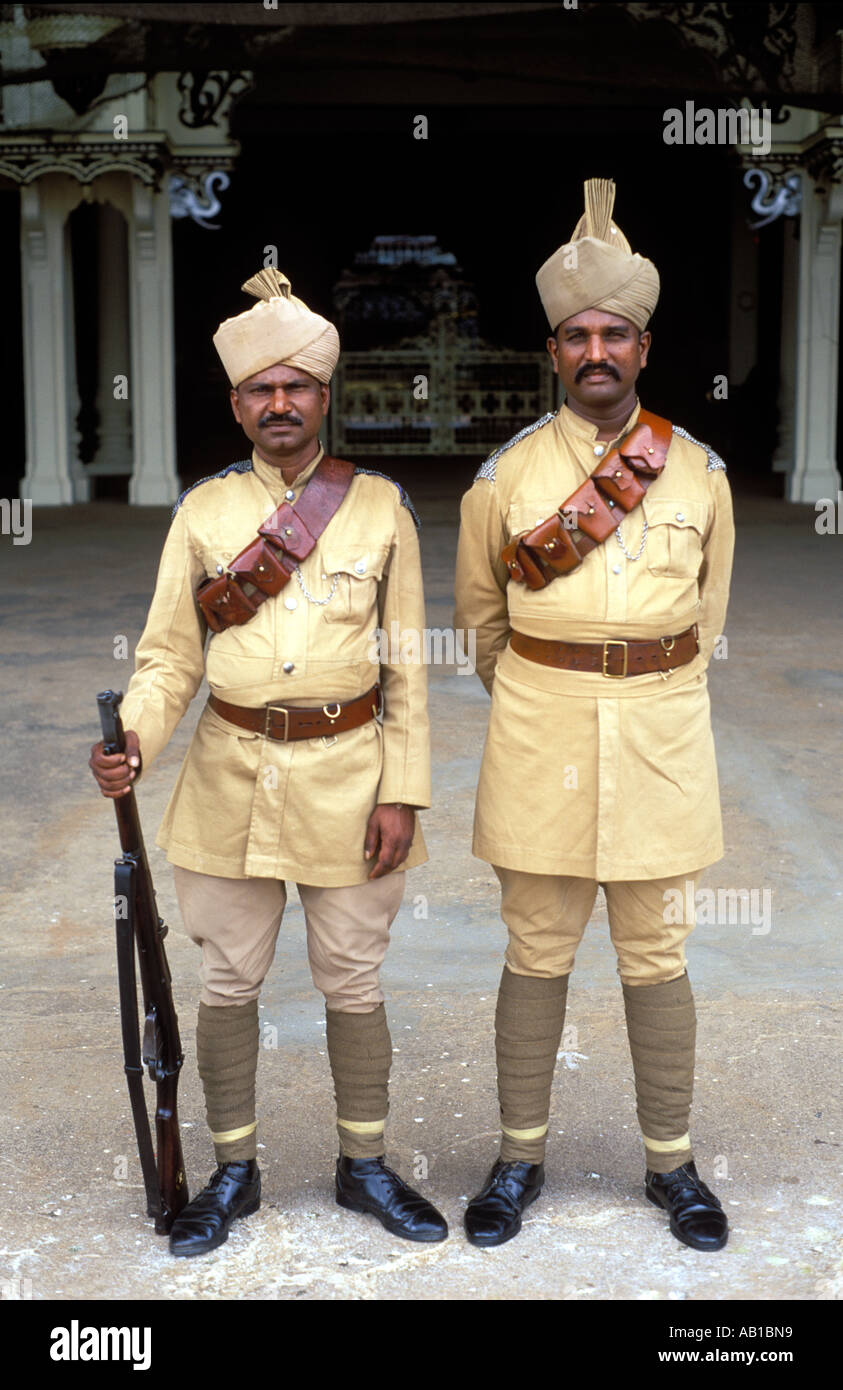 Guards at the Mysore Palace, Mysore,Karnataka, India Stock Photo - Alamy