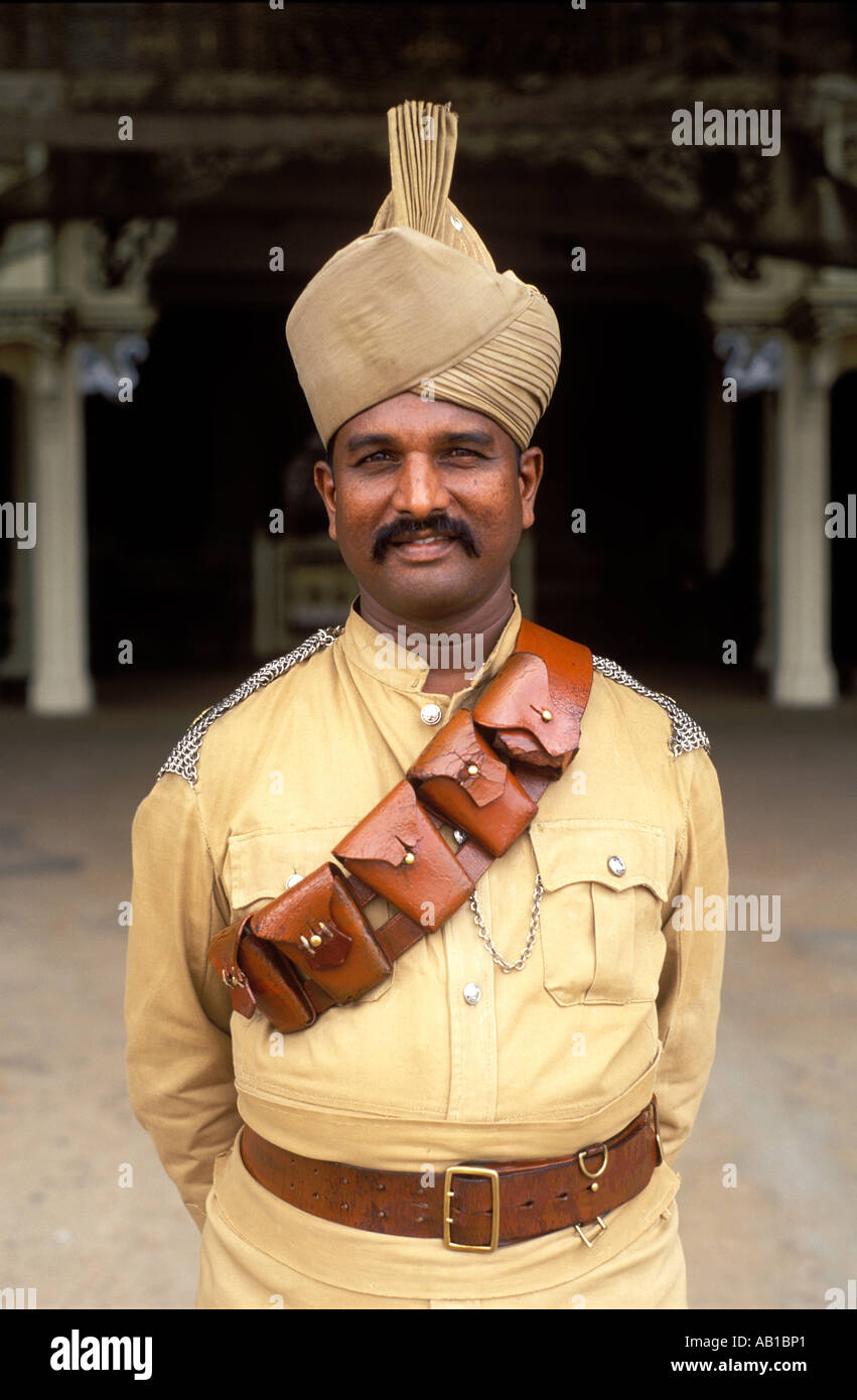 Guard at the Mysore Palace, Mysore,Karnataka, India Stock Photo - Alamy
