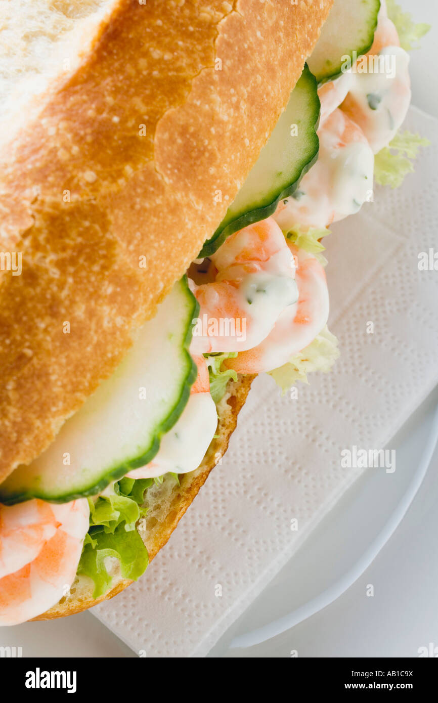 Prawn sandwich roll hi-res stock photography and images - Alamy