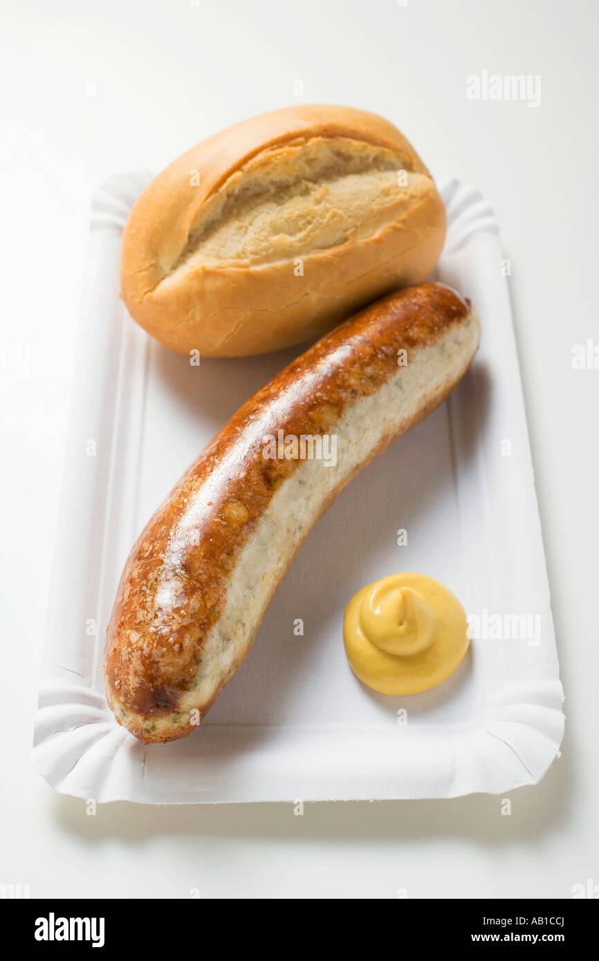 Bratwurst roll foodcollection hi-res stock photography and images - Alamy