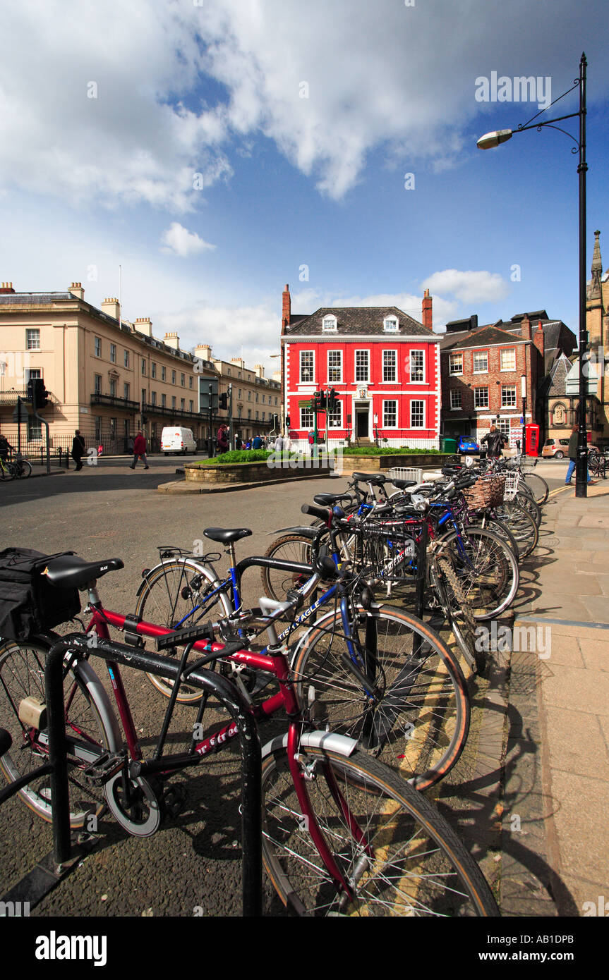 Blake Street and Duncombe Place York City Yorkshire England Stock Photo ...