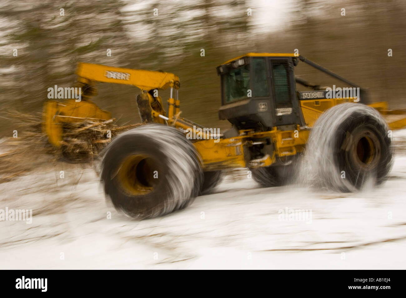 Logging debris hi-res stock photography and images - Alamy