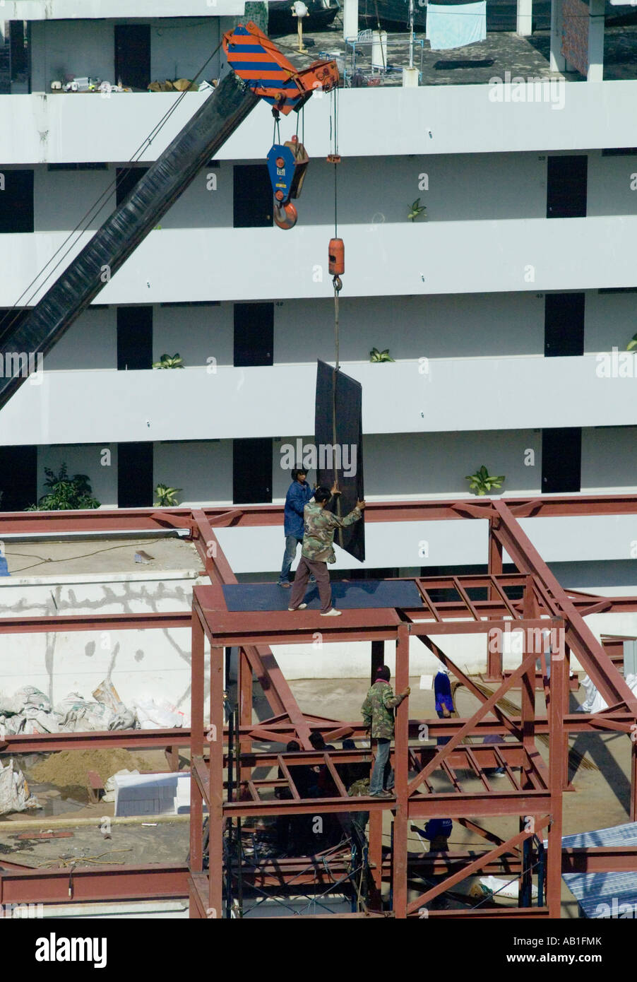 Construction site in bangkok hi-res stock photography and images - Alamy