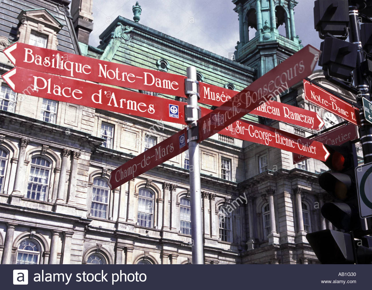 Montreal Sign Stock Photos & Montreal Sign Stock Images - Alamy