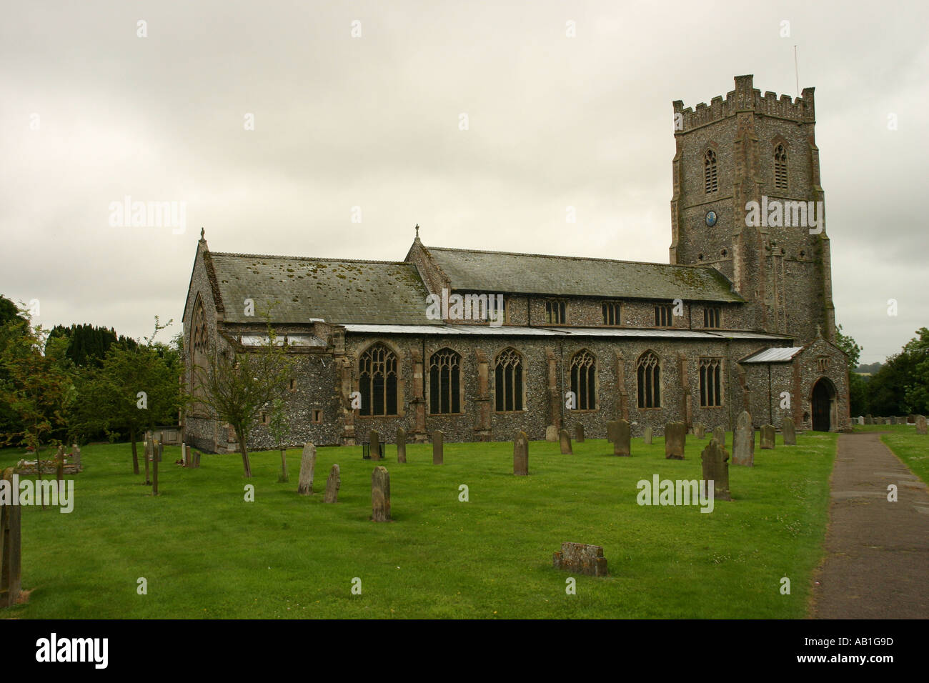 Parish Church Castle Acre Sign Norfolk Stock Photo - Alamy