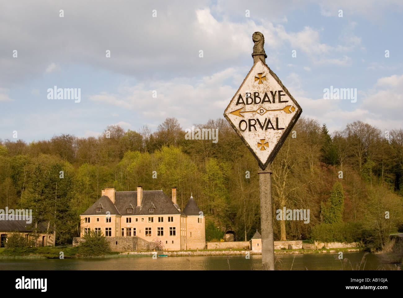 Orval abbey sign hi-res stock photography and images - Alamy