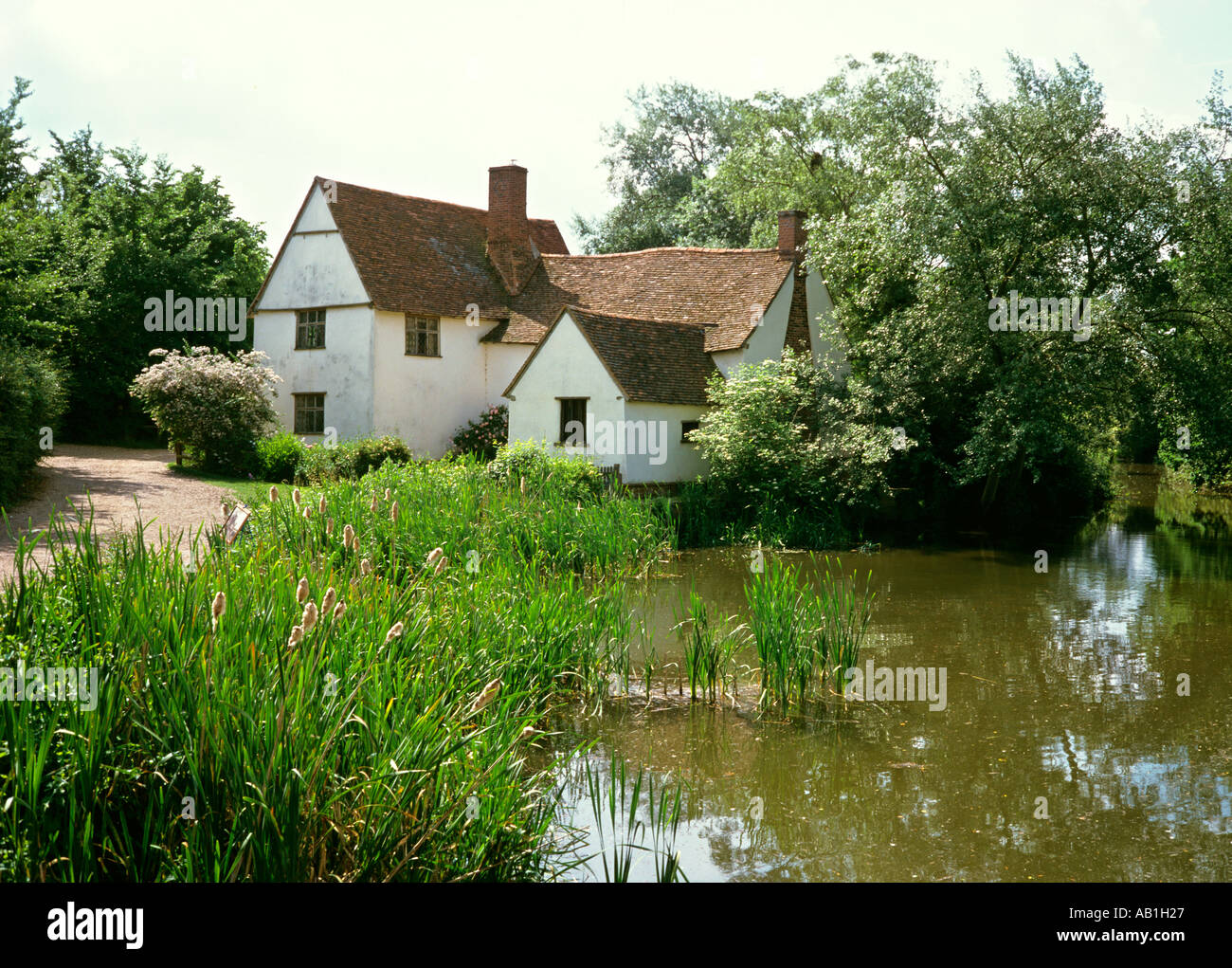 UK England Essex Constable Country Flatford Mill Willy Lots Cottage ...