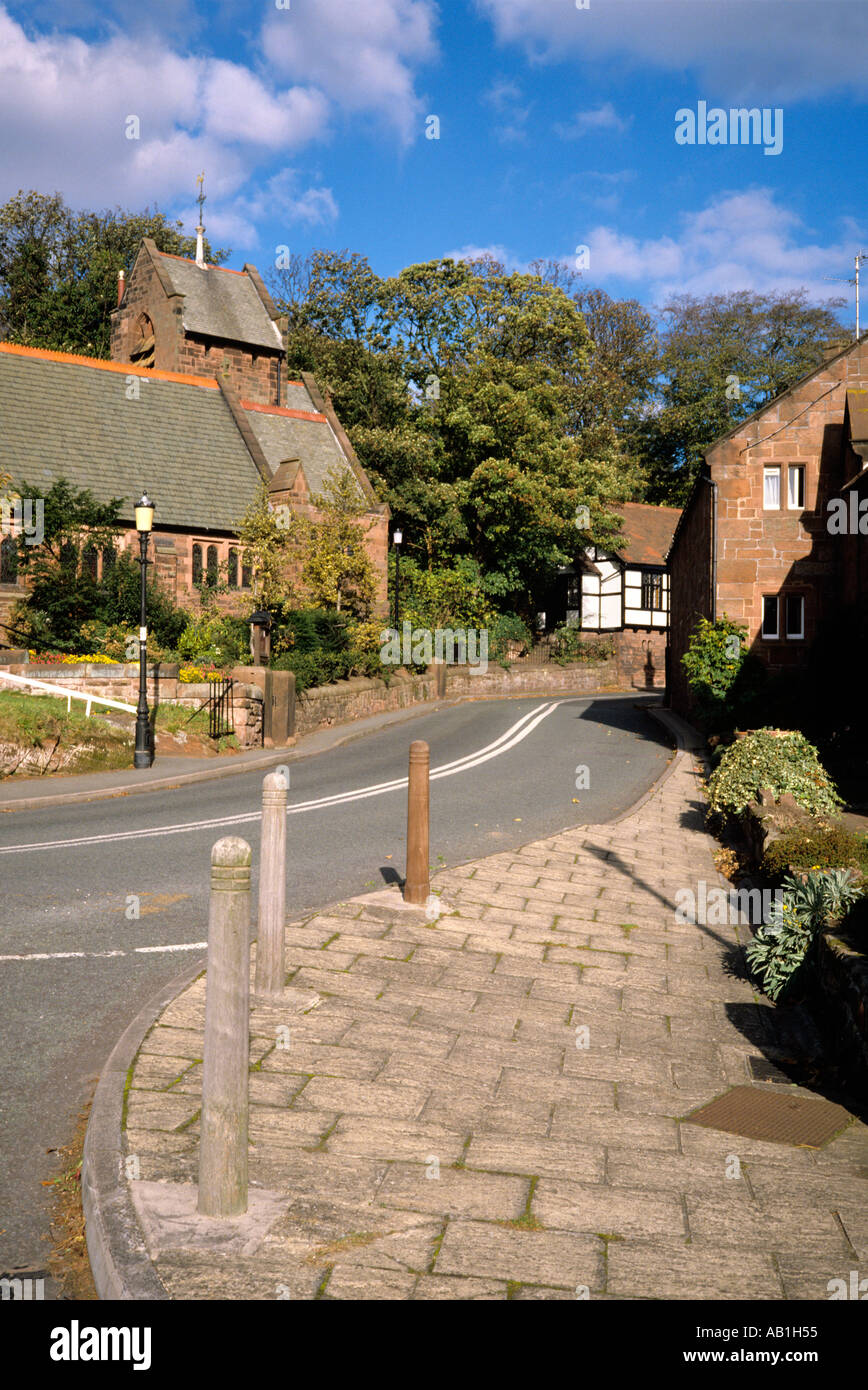 UK, Wirral Caldy village Stock Photo - Alamy