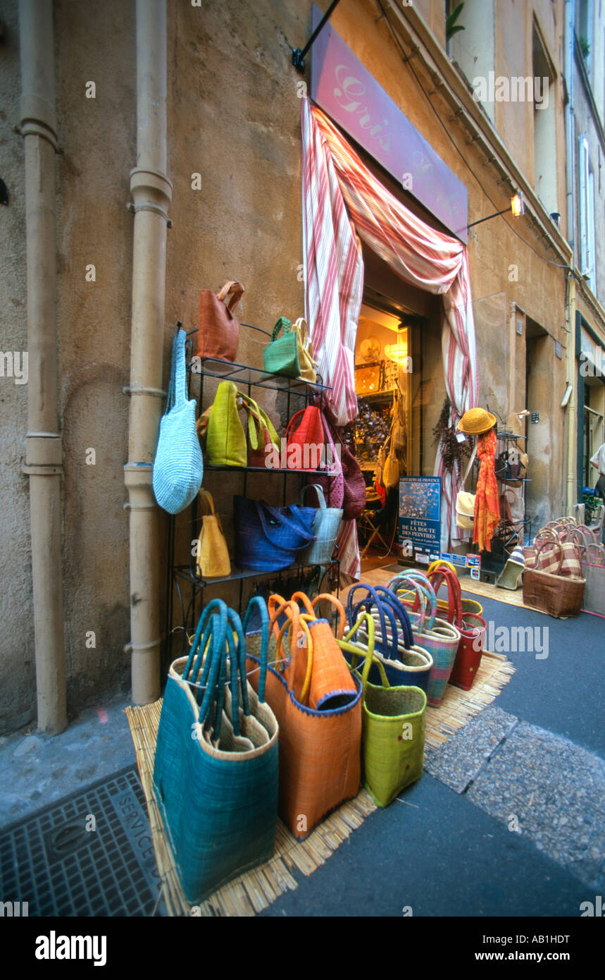 Shop Storefront in Aix en Provence, France Stock Photo - Alamy
