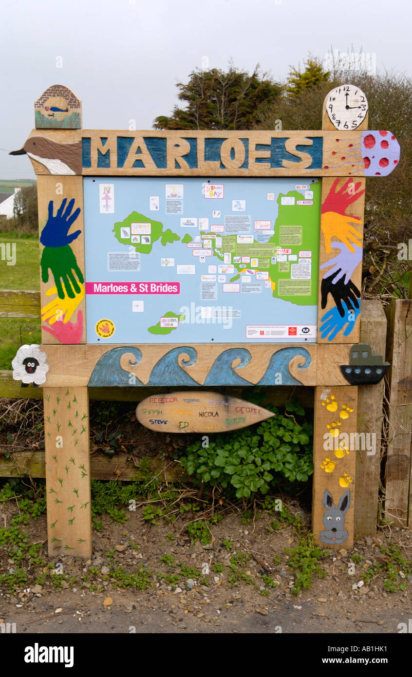 Community information board hi-res stock photography and images - Alamy